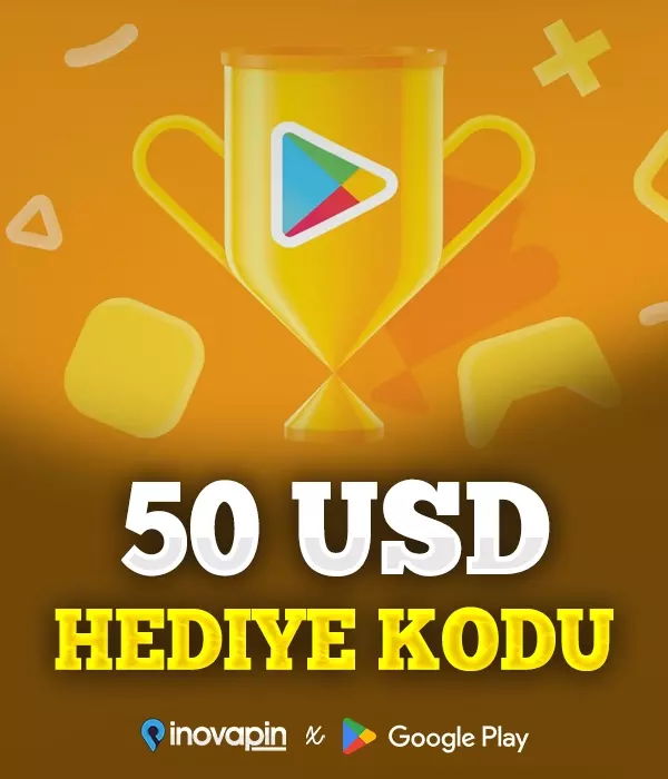 Google Play Hediye Kodu 50 USD Satın Al